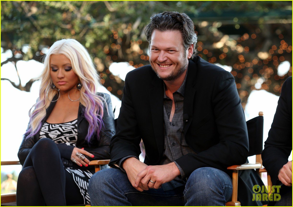 Christina Aguilera: 'The Voice' Press Junket for NBC!: Photo 2701072 ...