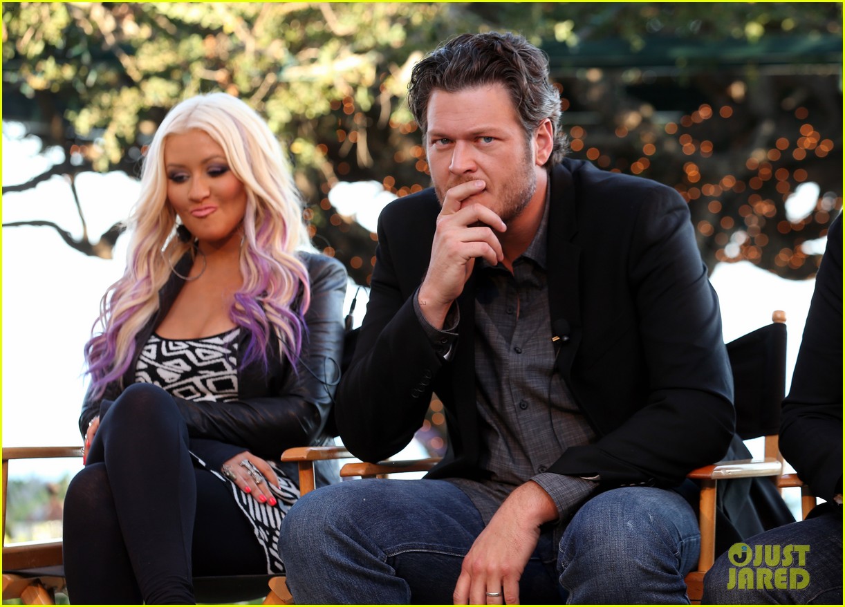 Christina Aguilera: 'The Voice' Press Junket for NBC!: Photo 2701074 ...