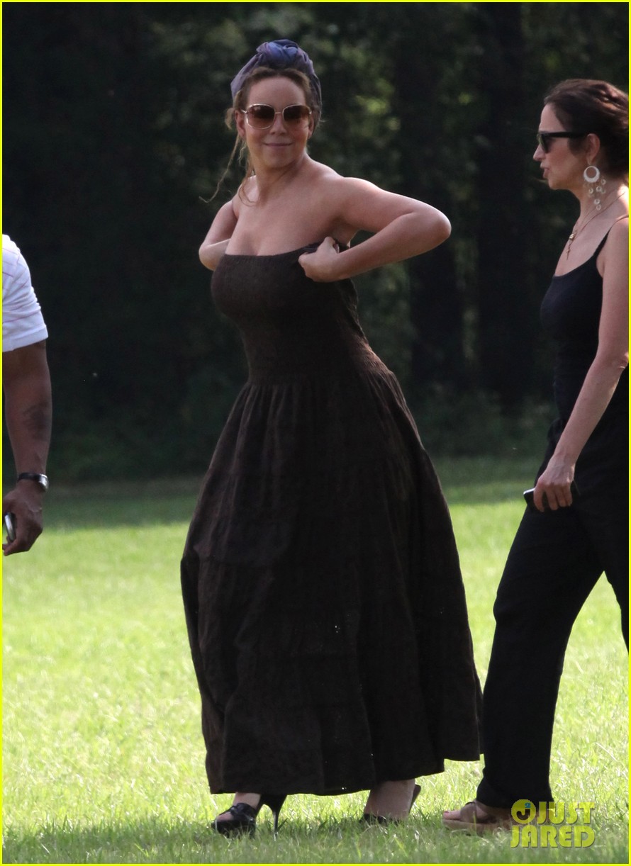 Mariah Carey: 'The Butler' Set!: Photo 2705593 | Cuba Gooding Jr ...