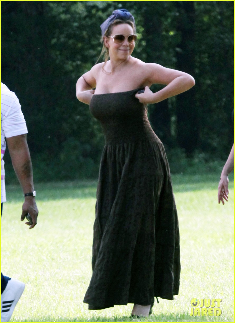 Mariah Carey: 'The Butler' Set!: Photo 2705612 | Cuba Gooding Jr ...