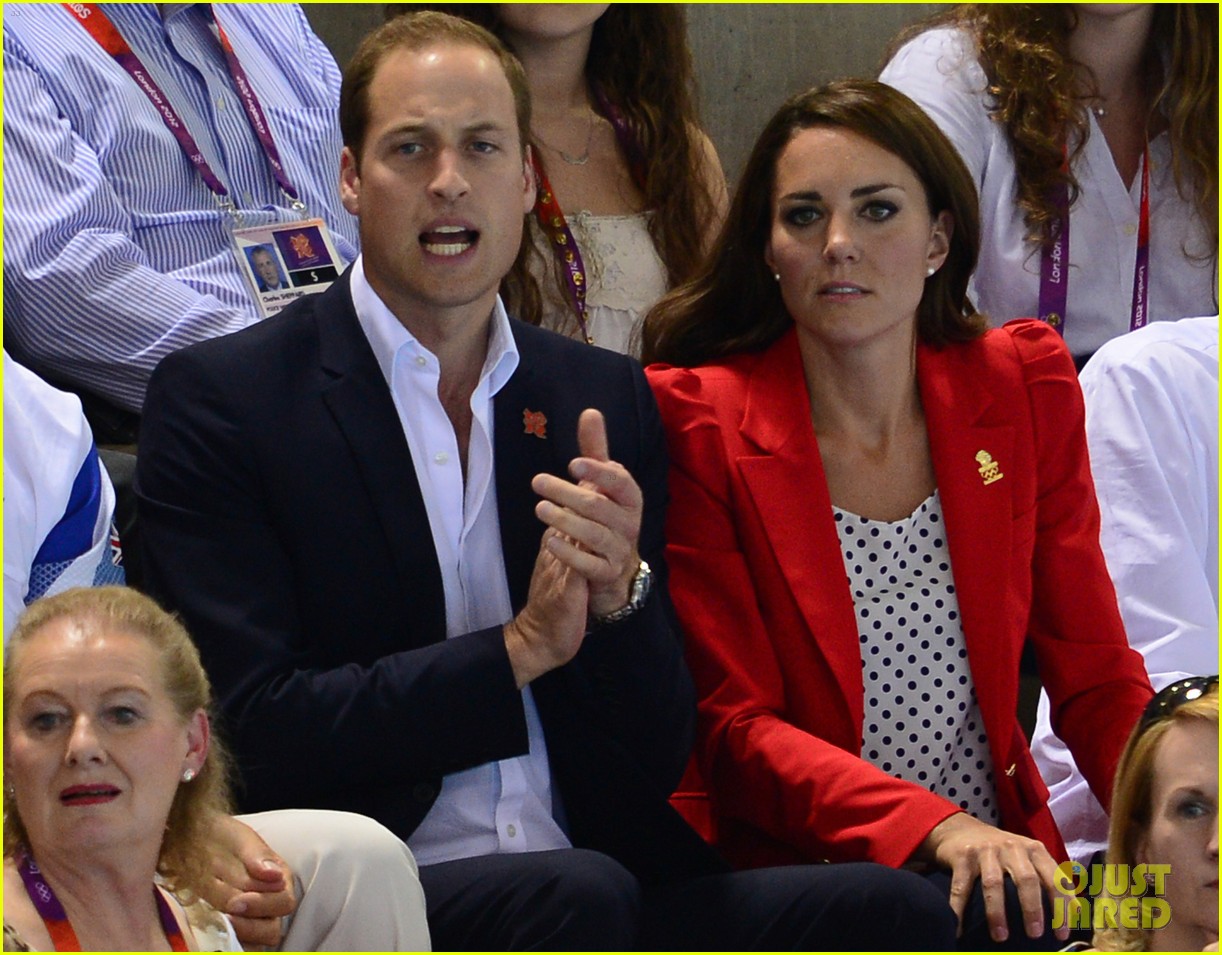 Prince William & Duchess Kate: Swimming Spectators!: Photo 2696479 ...