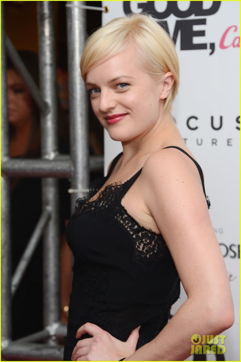 Elisabeth Moss Debuts New Short Blonde Hair!: Photo 2706577 | Elisabeth ...
