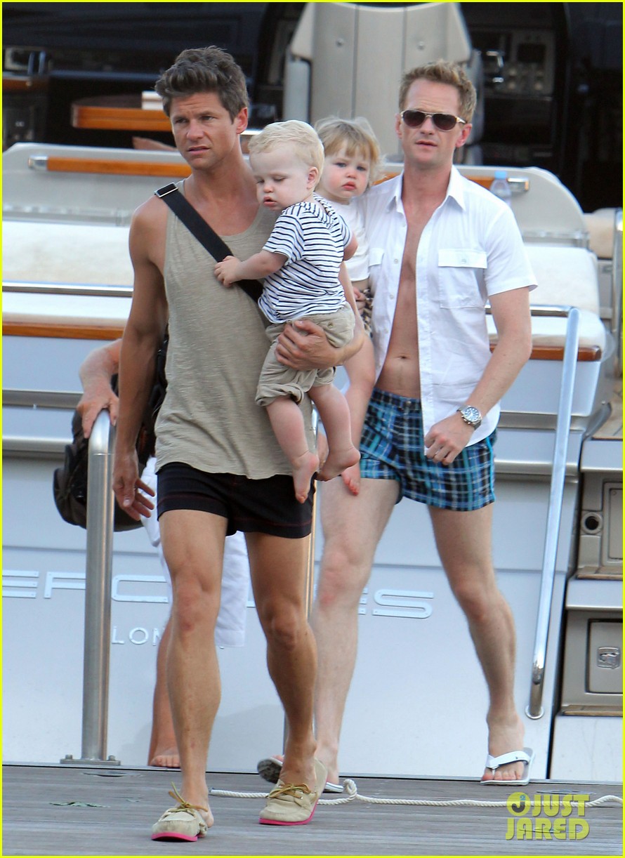 Neil Patrick Harris & David Burtka: Saint-Tropez with the Kids!: Photo ...