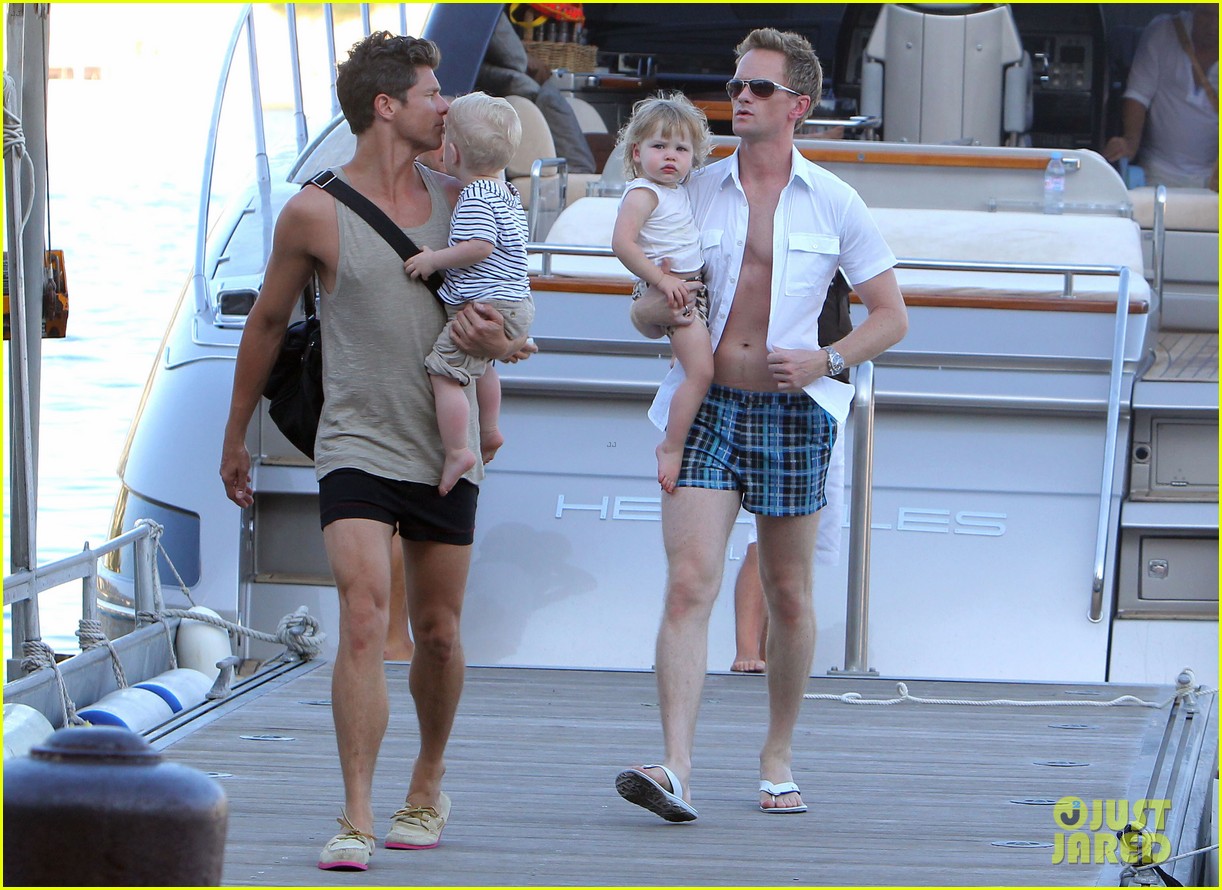 Neil Patrick Harris & David Burtka: Saint-Tropez with the Kids!: Photo ...
