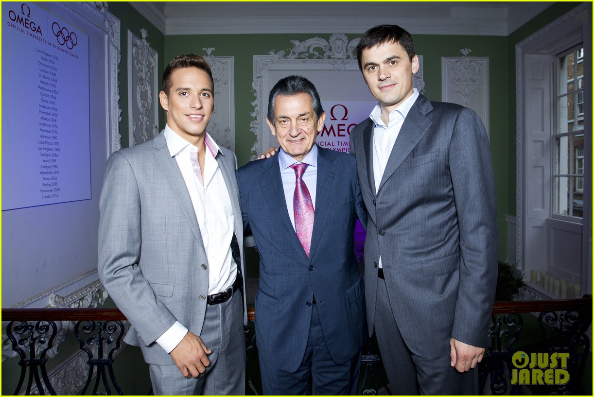Michael Phelps & Luke Evans: Omega's Spotlight on Swimming!: Photo ...