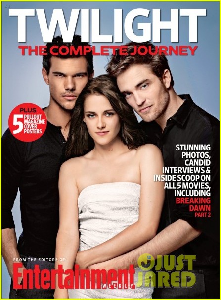 Kristen Stewart & Robert Pattinson Cover 'Twilight: The Complete ...