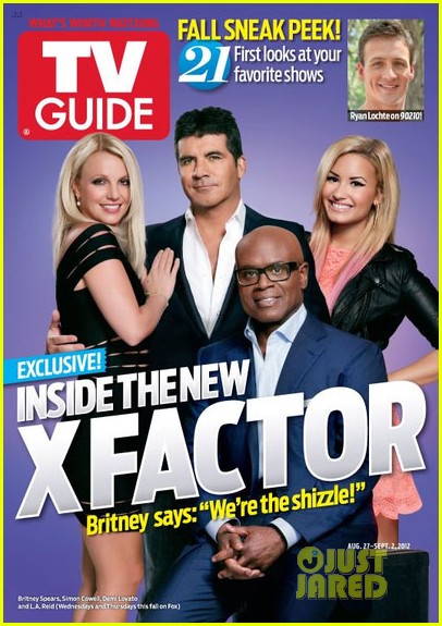 Britney Spears & 'X Factor' Judges Cover 'TV Guide' Magazine: Photo ...