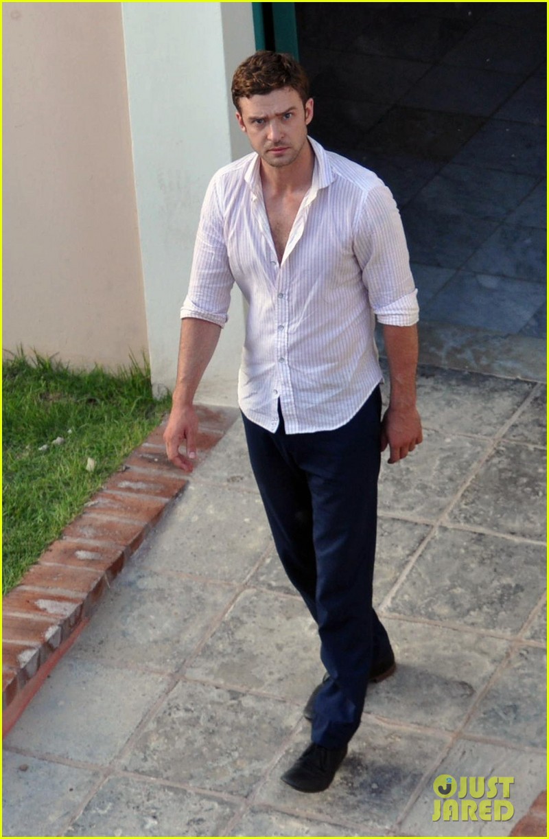 Justin Timberlake Shirtless Runner Runner