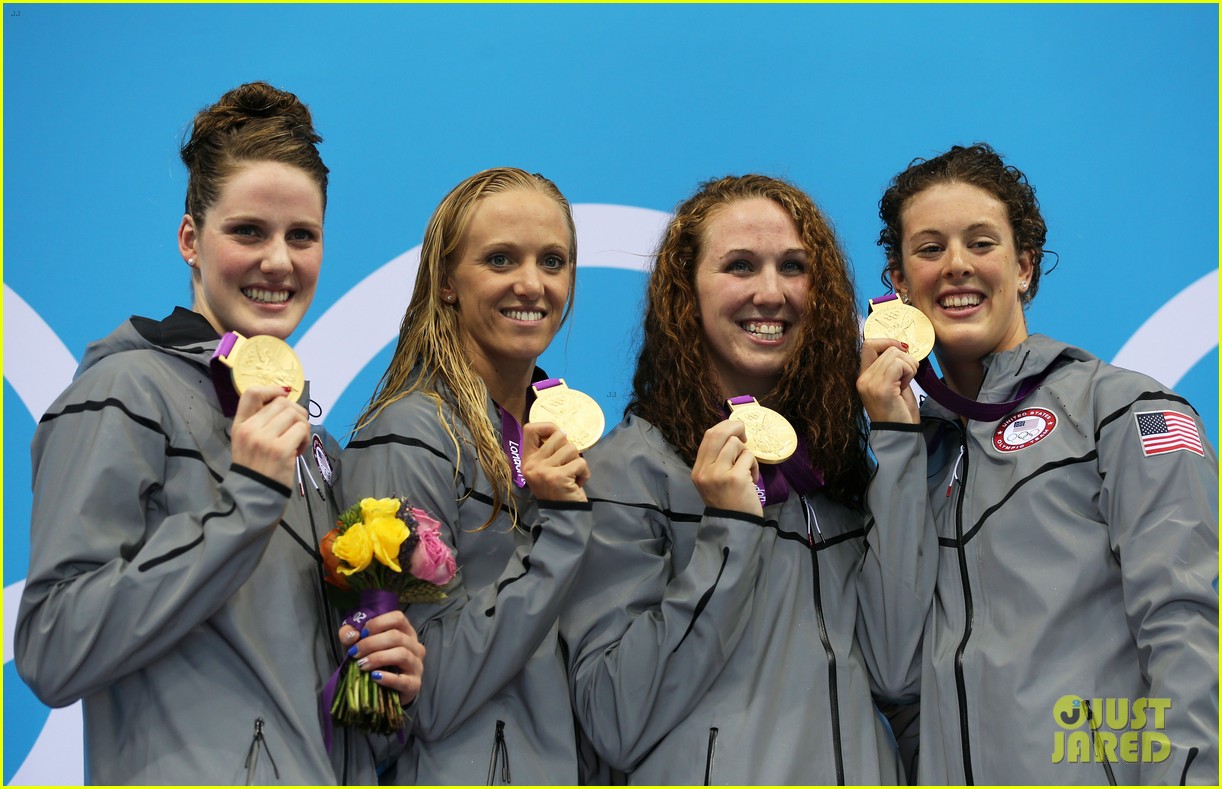 U.S. Women's Swimming Team Wins Gold in 4x200m Relay!: Photo 2695451 ...