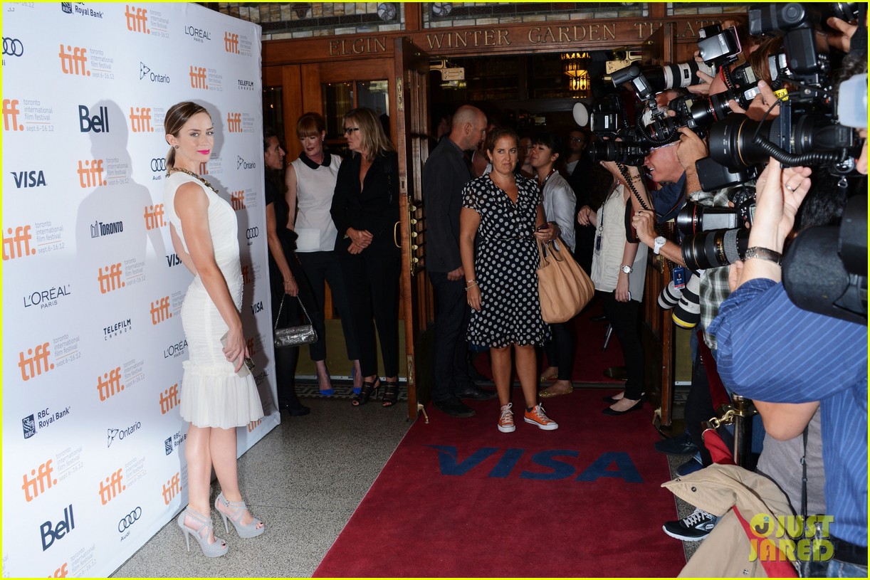 Emily Blunt: 'Arthur Newman' TIFF Premiere with Colin Firth!: Photo ...