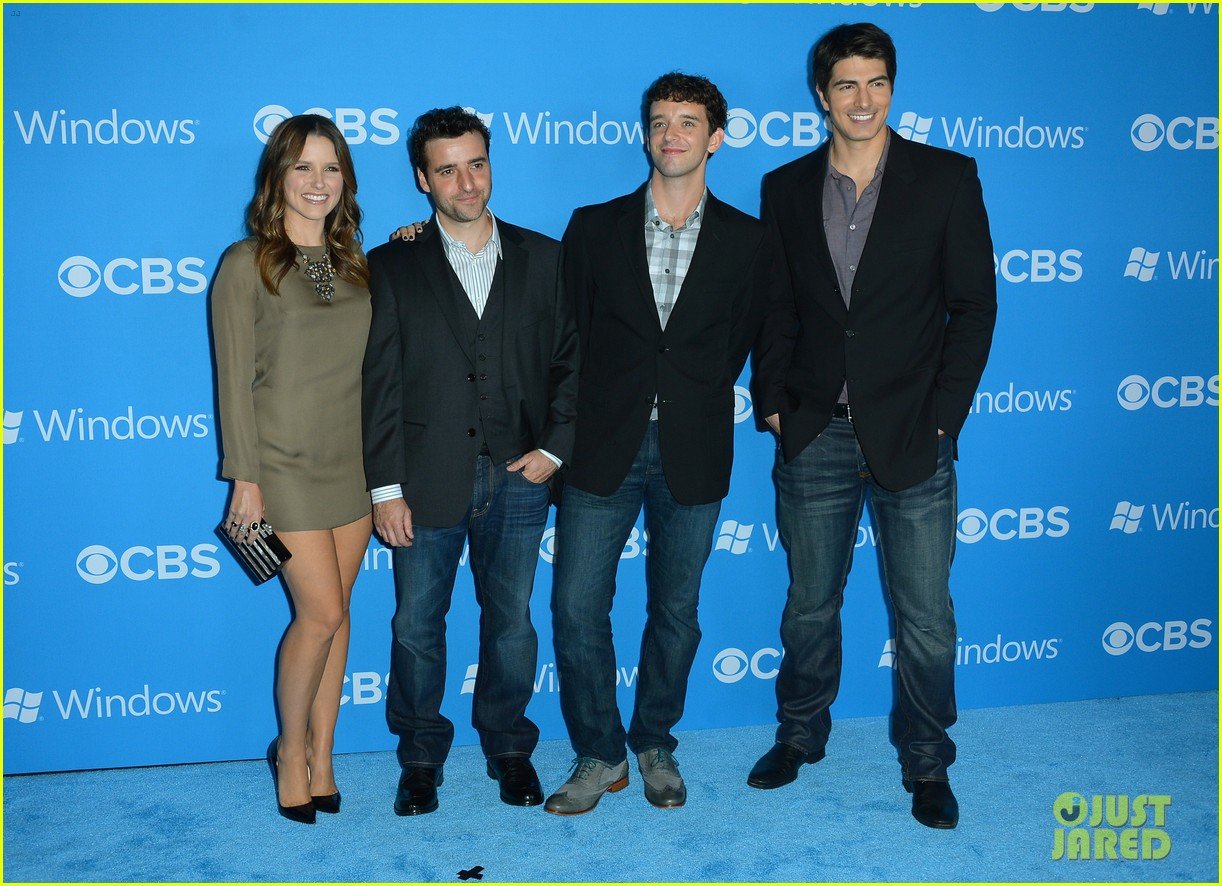 Sophia Bush & Brandon Routh: CBS Fall Premiere Party!: Photo 2724596 ...