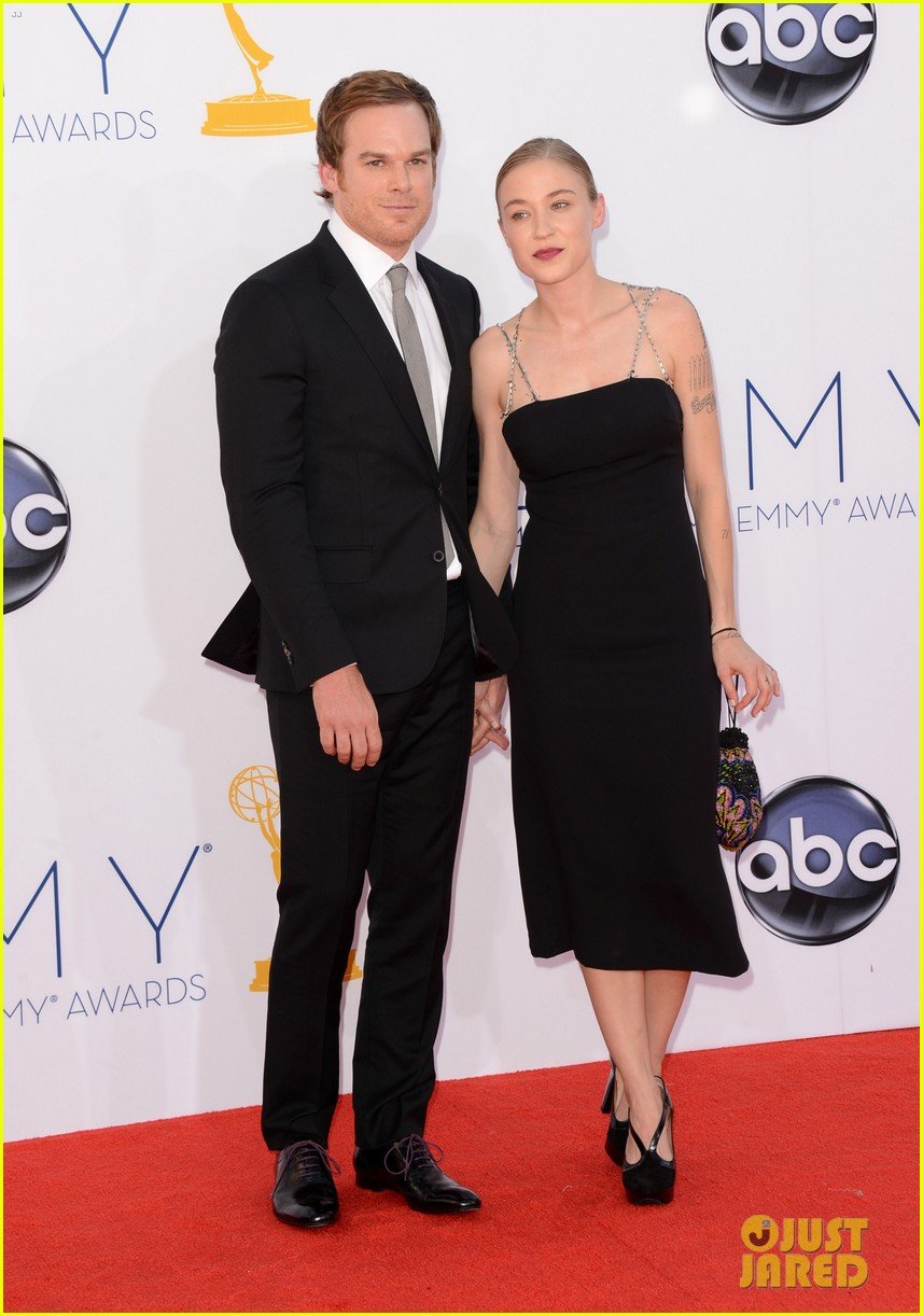 Michael C. Hall: Emmys with Girlfriend Morgan Macgregor!: Photo 2727332 ...