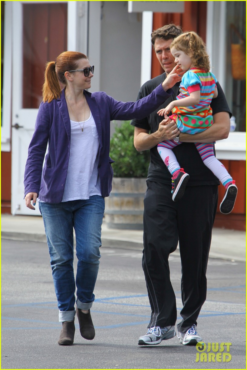 Alyson Hannigan: Ice Cream Outing with the Family!: Photo 2719803 ...