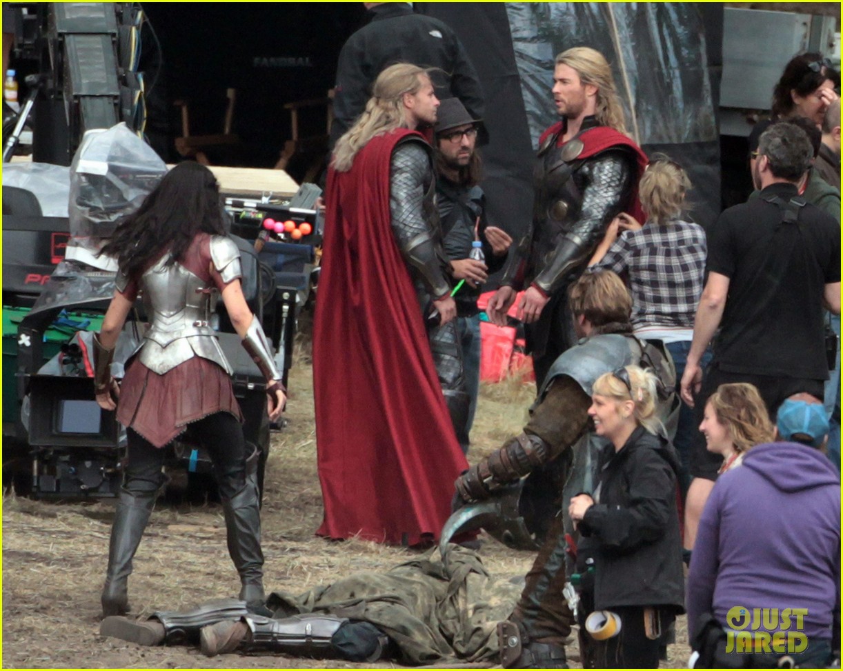 Chris Hemsworth: 'Thor 2' Begins Filming - First Set Pics!: Photo ...