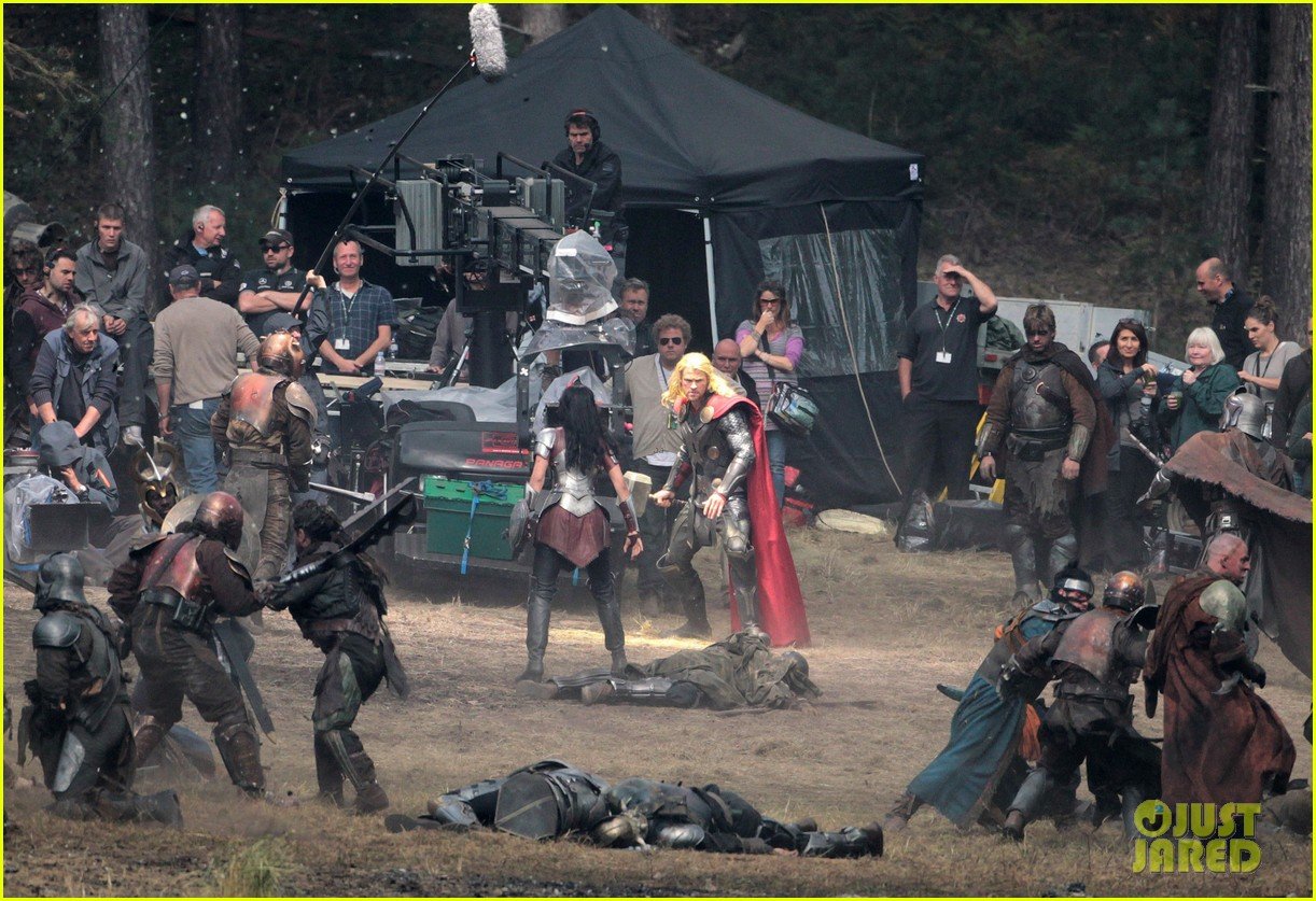 Chris Hemsworth: 'Thor 2' Begins Filming - First Set Pics!: Photo ...
