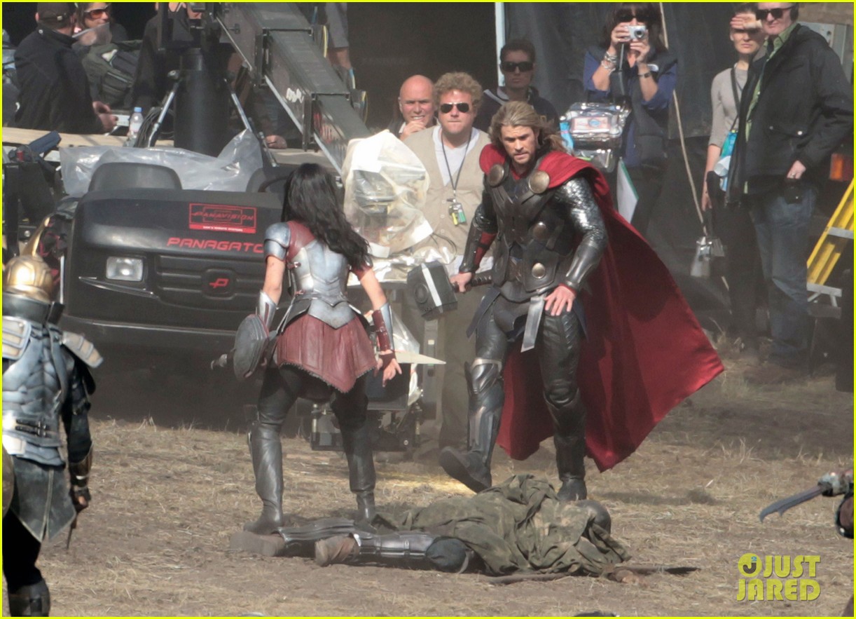 Chris Hemsworth: 'Thor 2' Begins Filming - First Set Pics!: Photo ...
