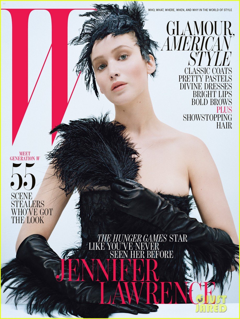 Jennifer Lawrence Covers 'W' Magazine October 2012: Photo 2721104 ...