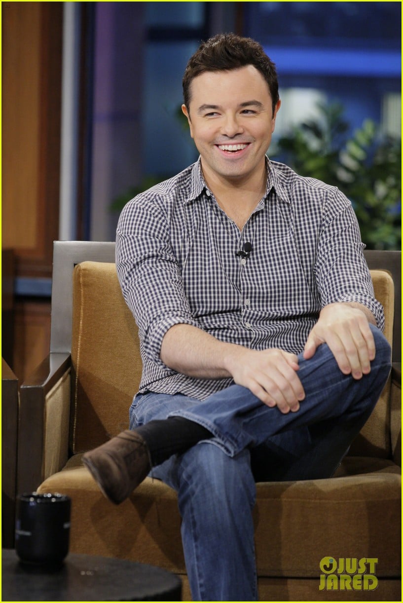 Seth MacFarlane: 'Tonight Show with Jay Leno' Appearance!: Photo ...