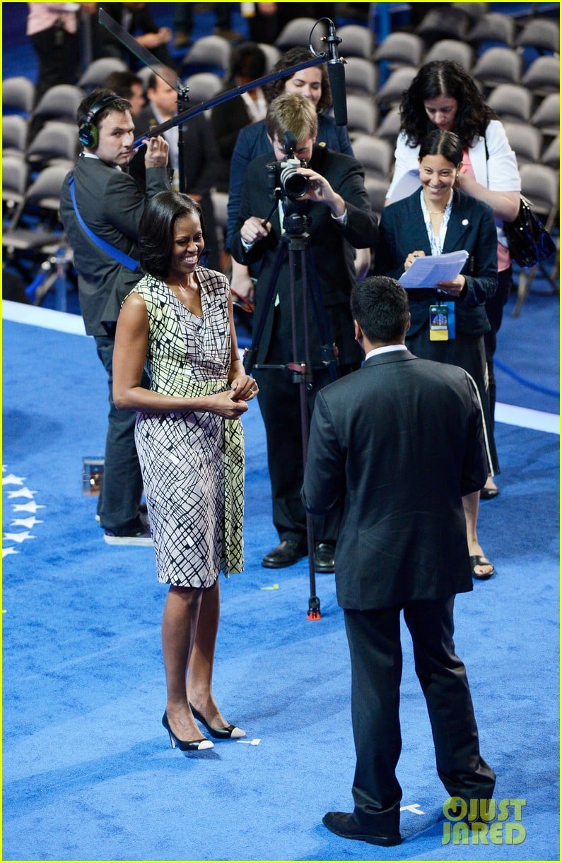 Michelle Obama Preps for Democratic National Convention: Photo 2713540 ...