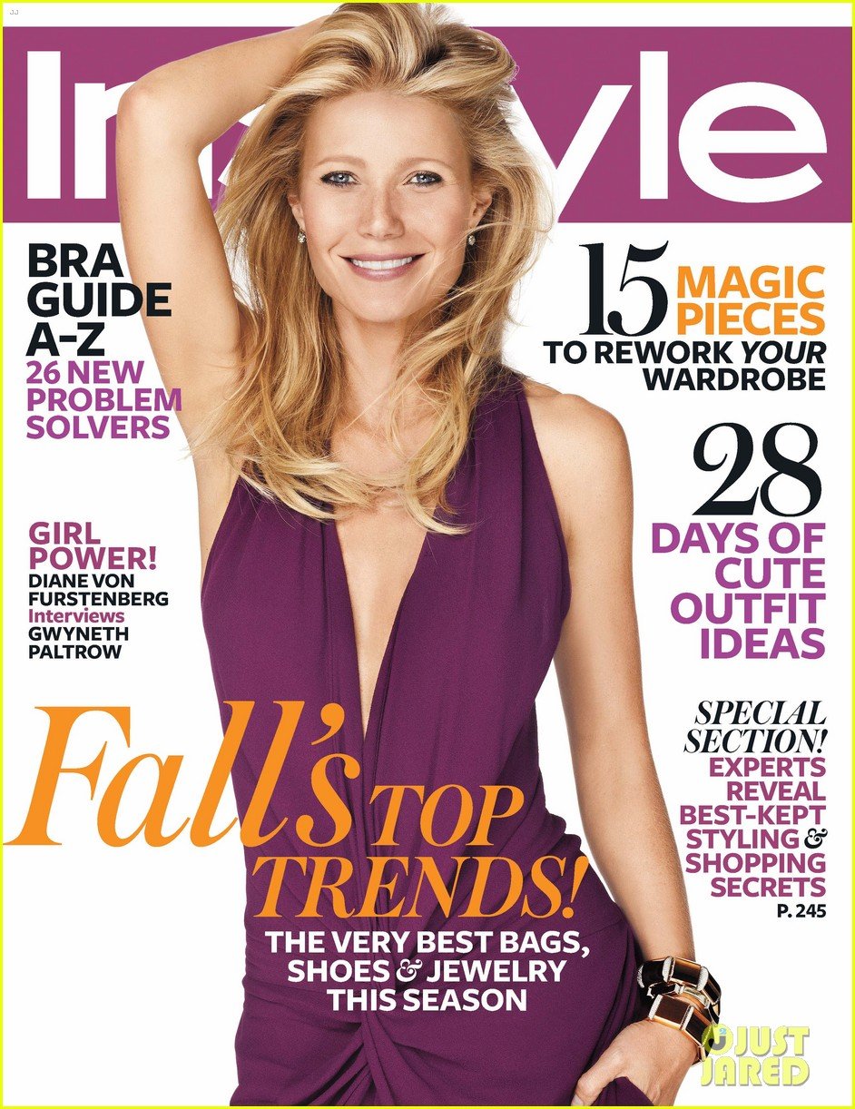 Gwyneth Paltrow Covers 'InStyle' October 2012: Photo 2724340 | Gwyneth ...