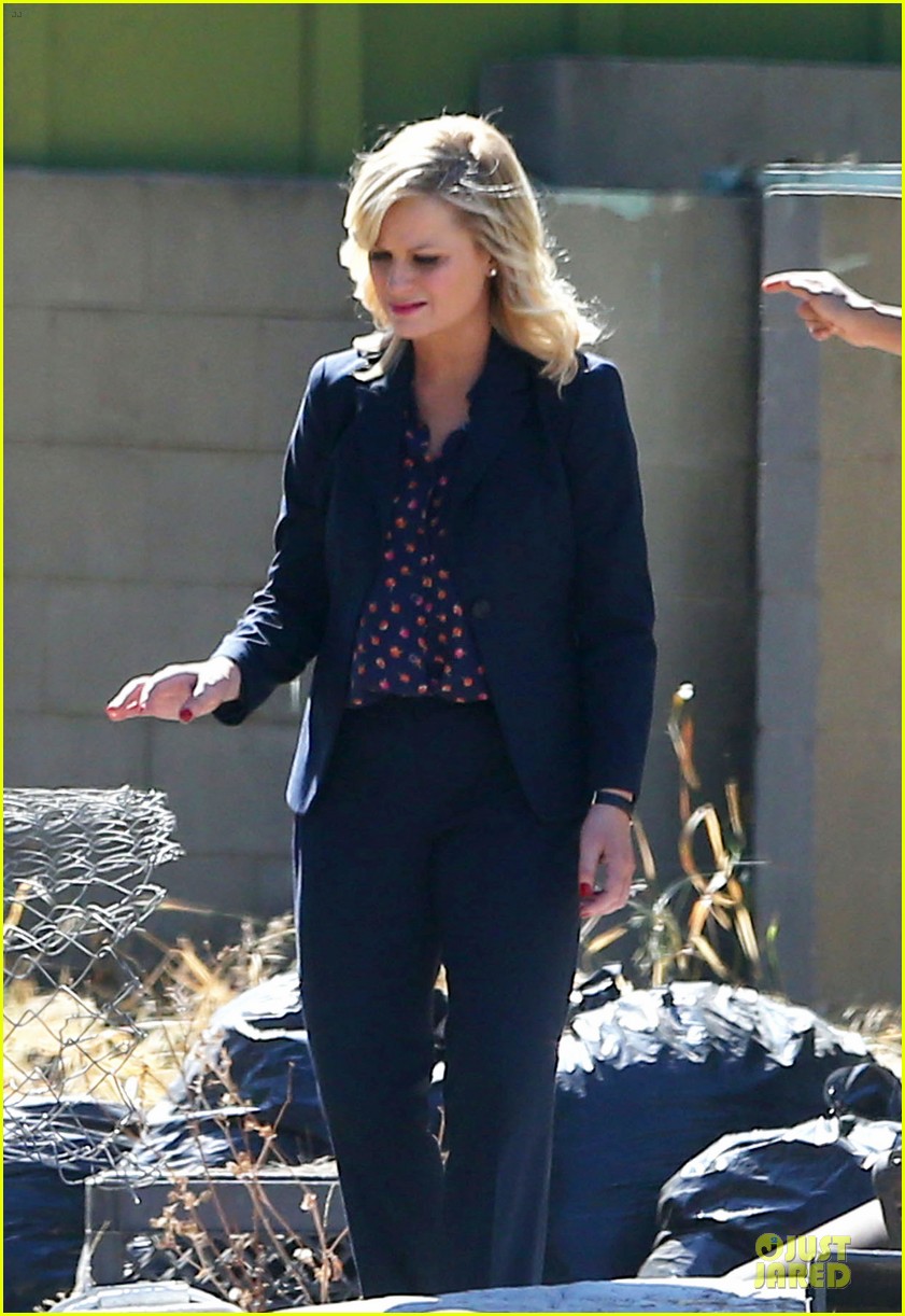 Amy Poehler: 'Parks & Recreation' Set with Rashida Jones!: Photo ...