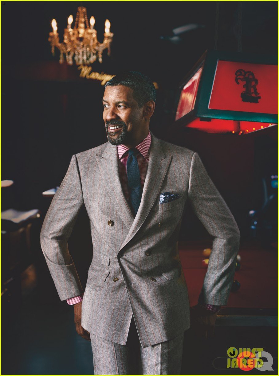 Denzel Washington Covers 'GQ' October Style Playbook: Photo 2724290 ...