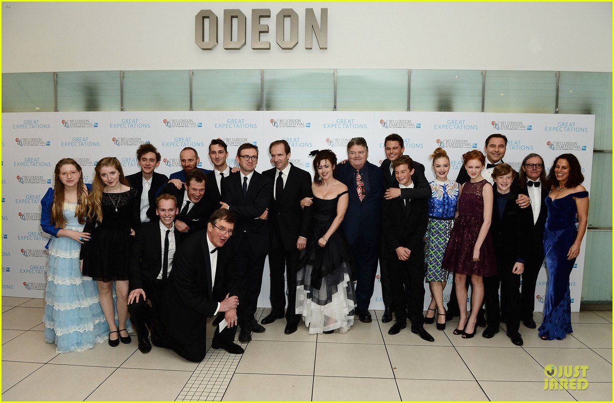 Helena Bonham Carter & Jeremy Irvine: 'Great Expectations' at BFI Film ...