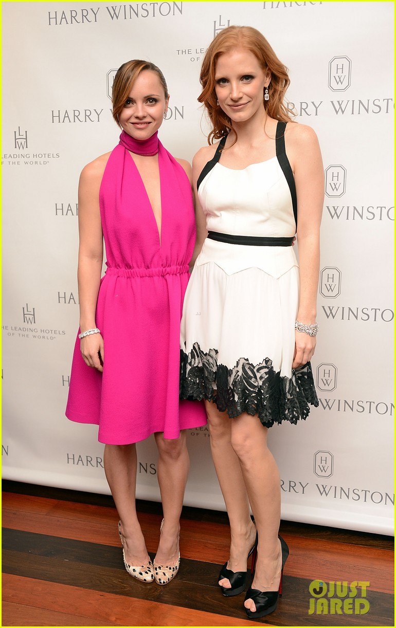 Jessica Chastain: Harry Winston Dinner Honoree!: Photo 2743250 ...