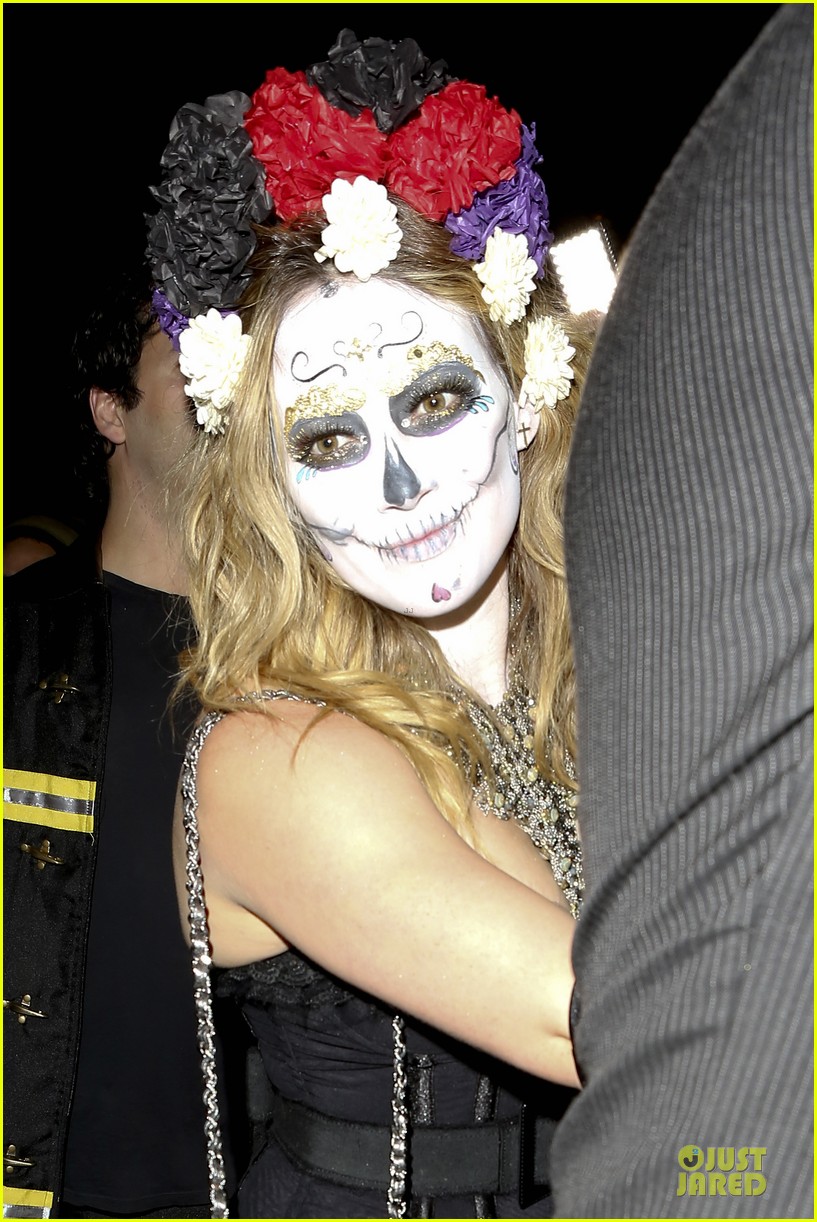 Hilary Duff & Mike Comrie: Day of the Dead Halloween Couple!: Photo ...
