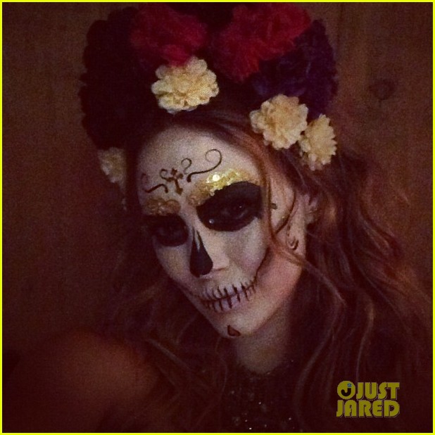 Hilary Duff & Mike Comrie: Day of the Dead Halloween Couple!: Photo ...