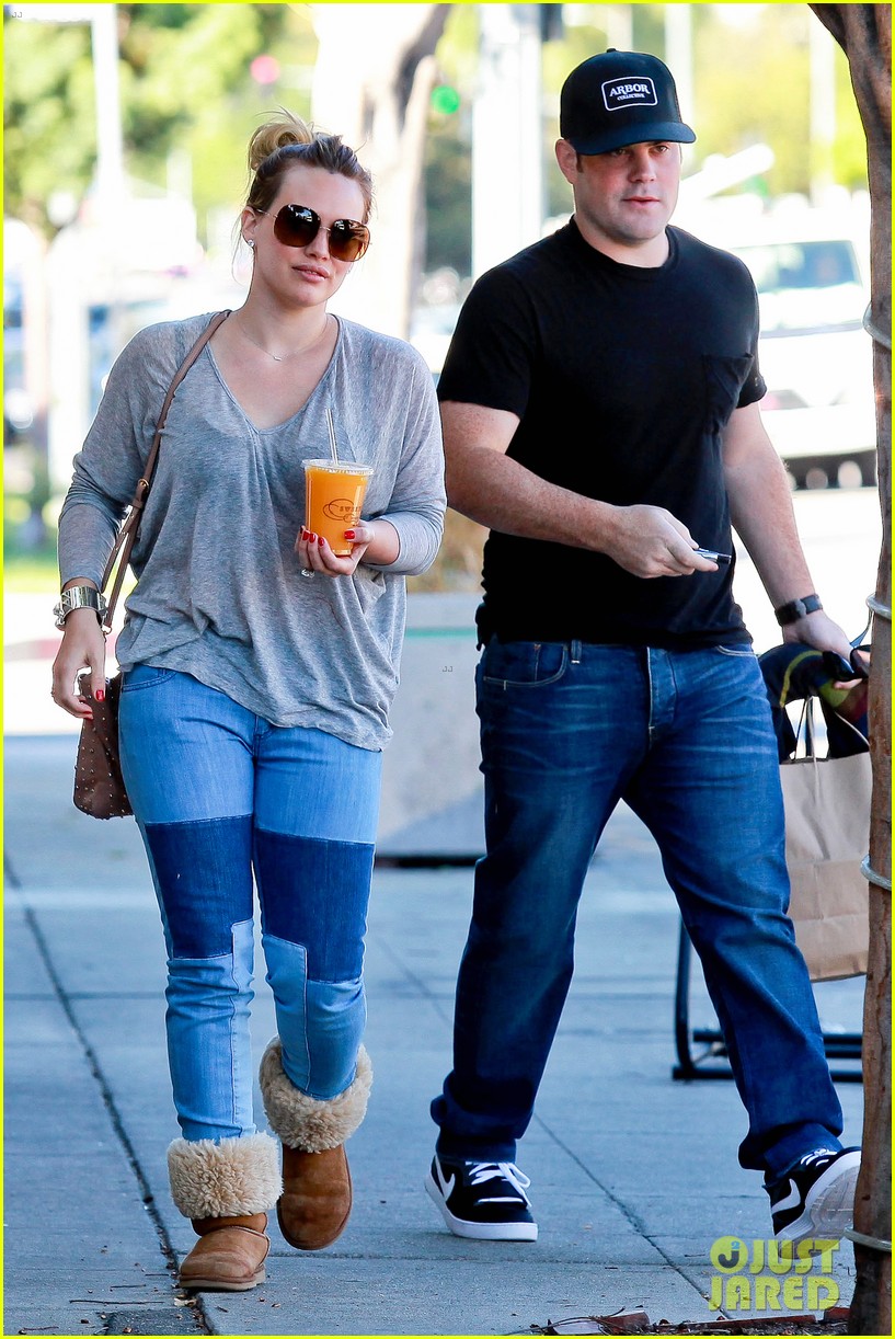 Hilary Duff & Mike Comrie: Food Shopping with Luca!: Photo 2747038 ...