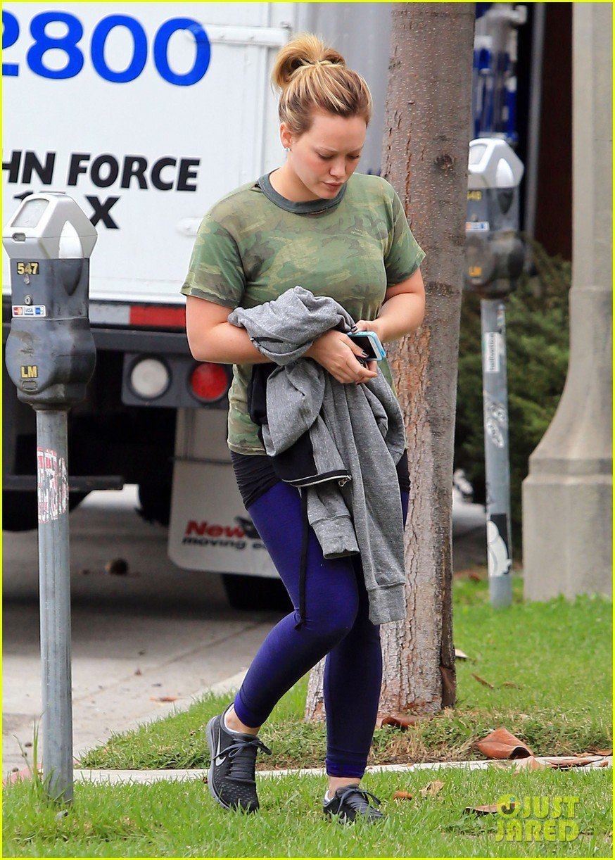 Hilary Duff: Workout Woman in Los Angeles!: Photo 2735137 | Hilary Duff ...