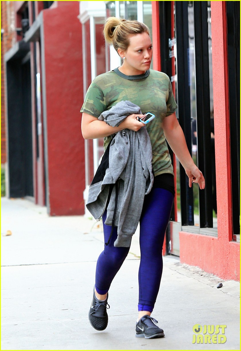 Hilary Duff: Workout Woman in Los Angeles!: Photo 2735139 | Hilary Duff ...