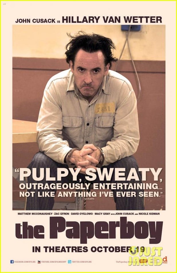 Zac Efron & Nicole Kidman: 'Paperboy' Character Posters!: Photo 2733151 ...