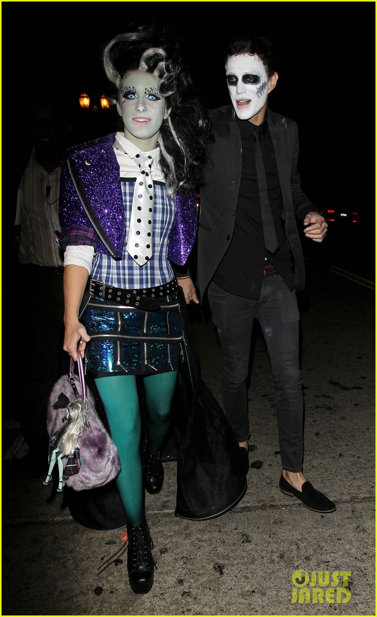 Shenae Grimes & Josh Beech: Matthew Morrison's Halloween Party 2012 ...