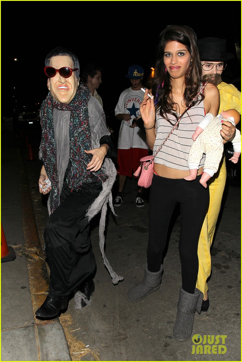 Shenae Grimes & Josh Beech: Matthew Morrison's Halloween Party 2012 ...