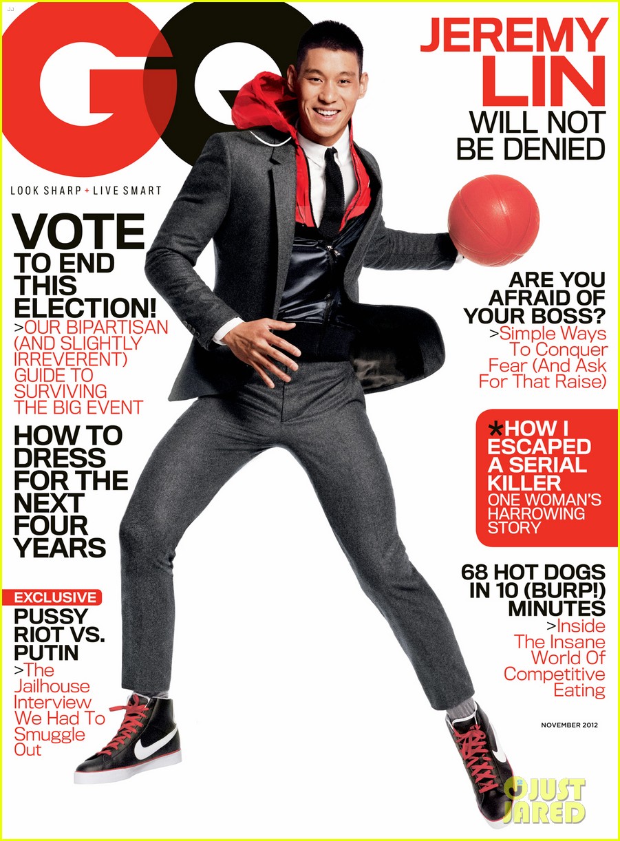 Jeremy Lin Covers 'GQ' November 2012: Photo 2739166 | Magazine Pictures ...