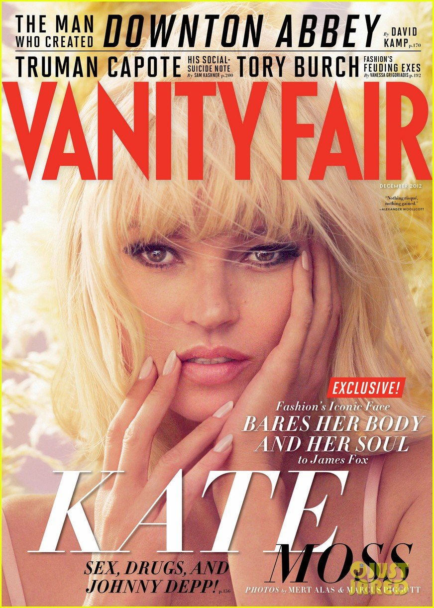 Kate Moss Covers 'Vanity Fair' December 2012: Photo 2748848 | Kate Moss ...