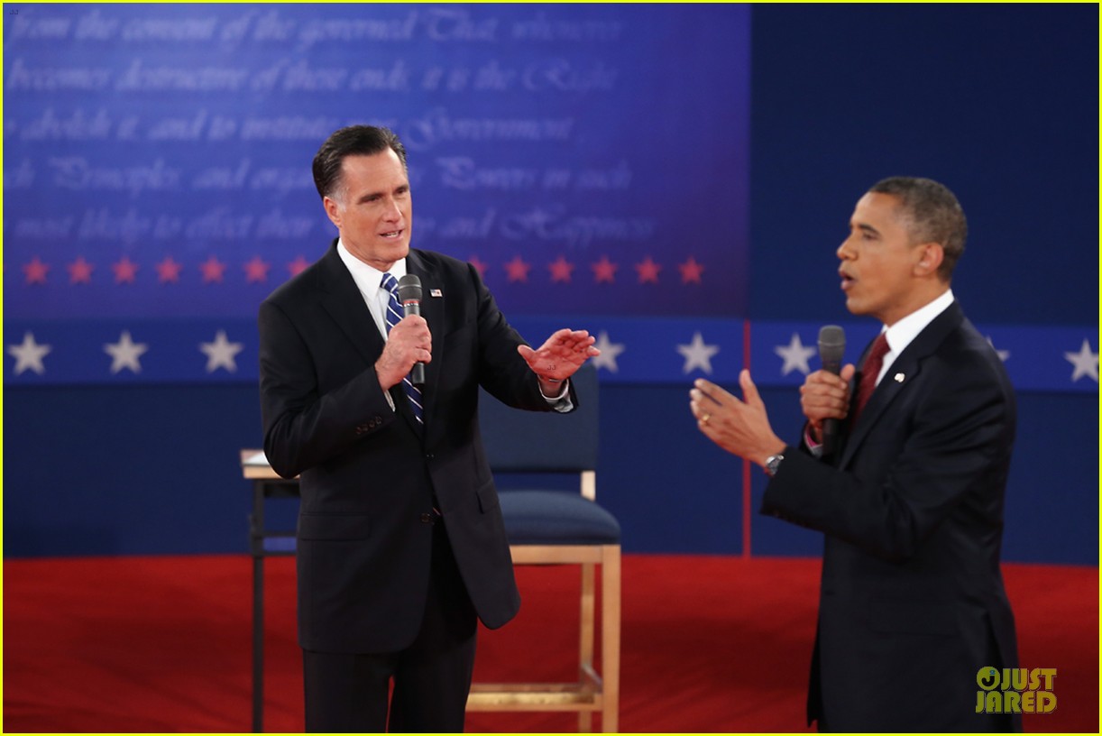 Watch Town Hall Debate with Barack Obama & Mitt Romney: Photo 2739436 ...