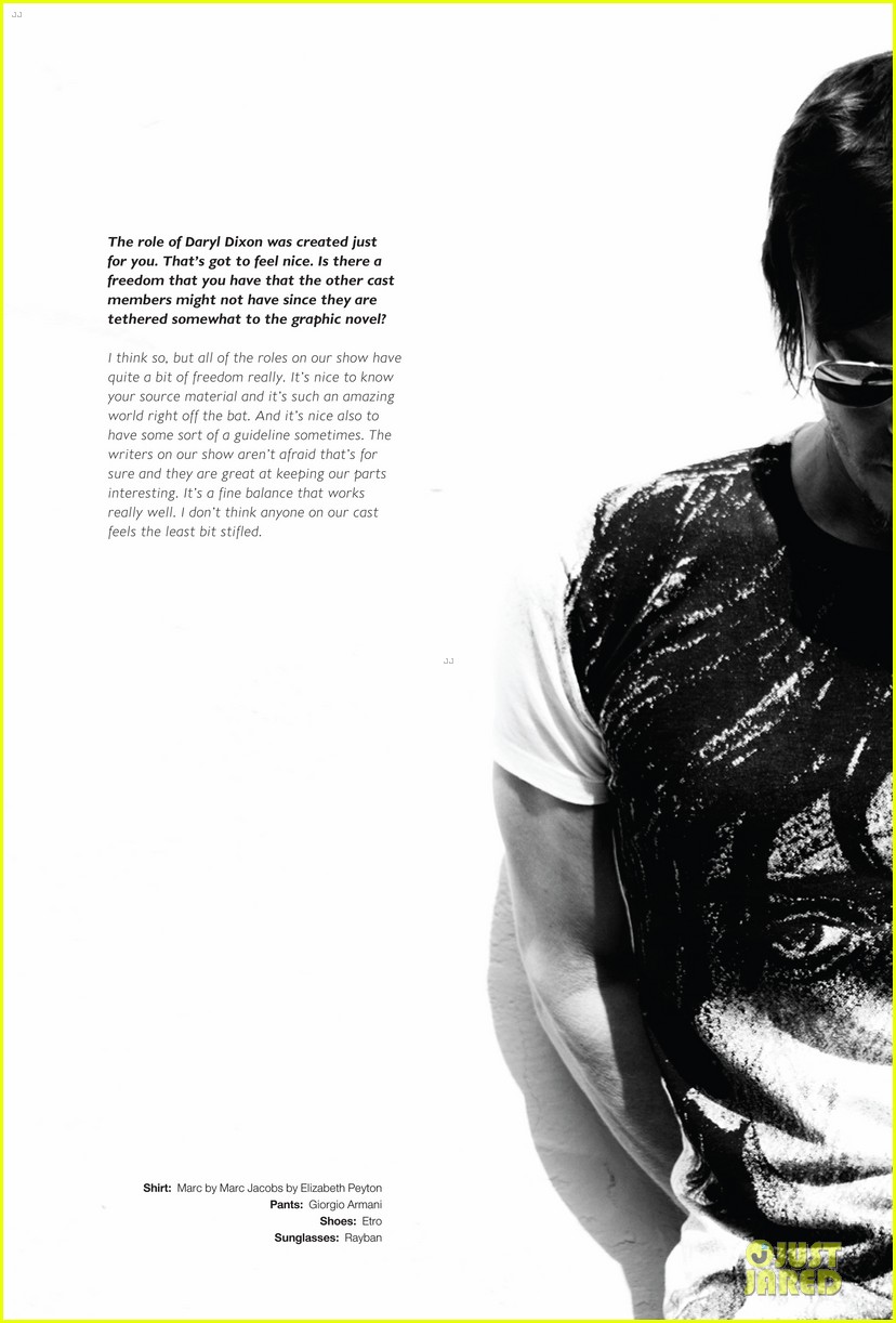 Norman Reedus Simplifies 'Glow' Magazine November 2012!: Photo 2748742 ...