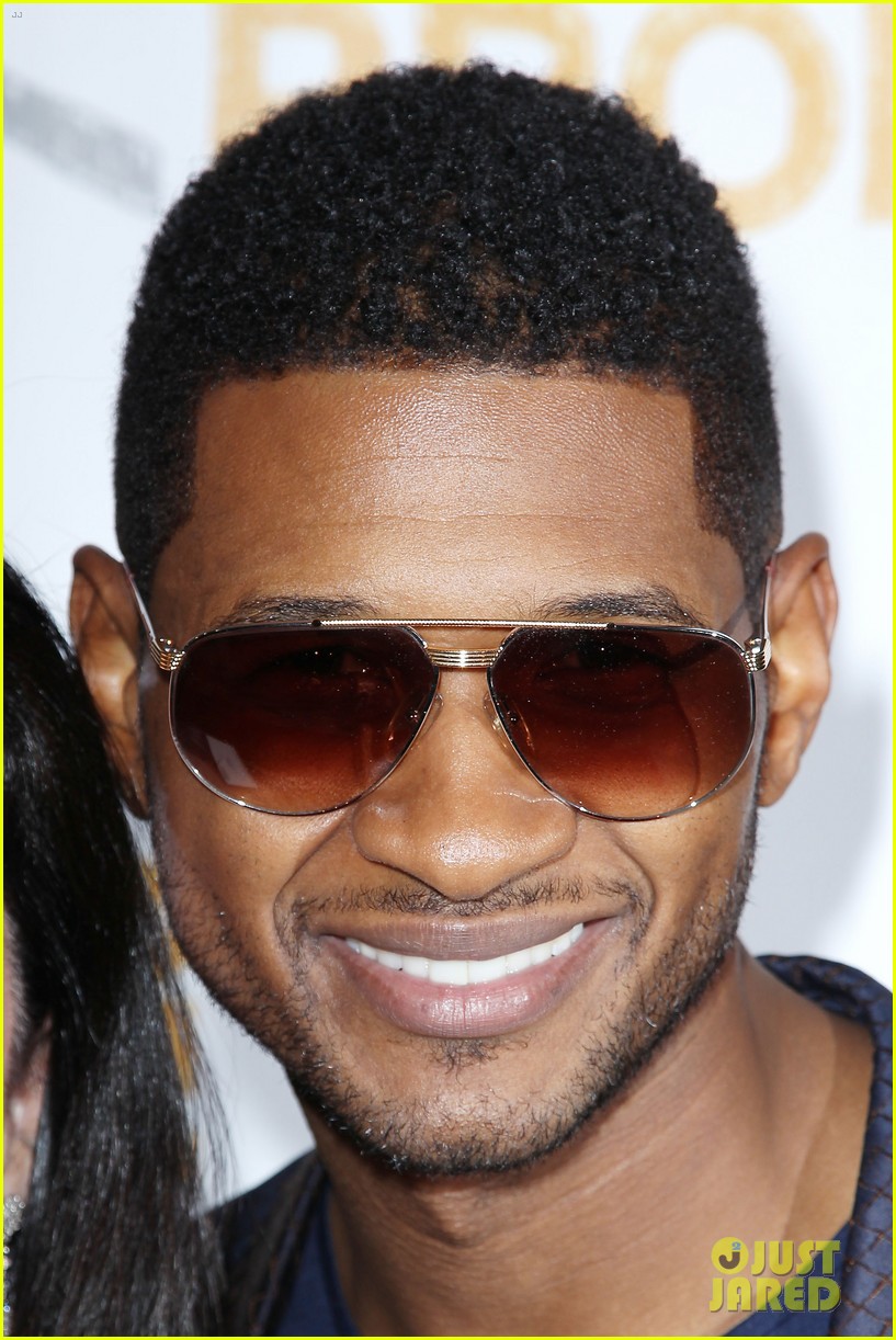 Usher & Jessica Szohr: Pencils of Promise Gala 2012!: Photo 2745268 ...