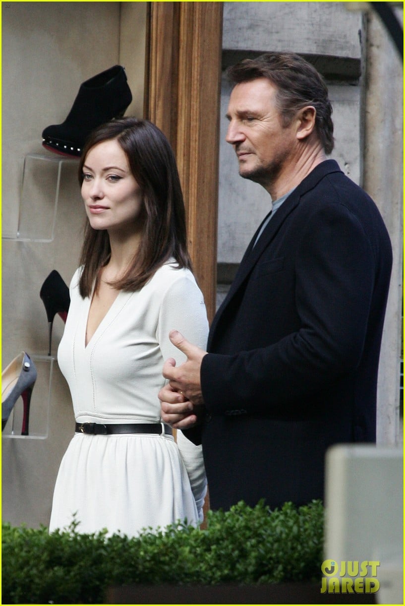 Olivia Wilde & Liam Neeson: 'The Third Person' in Rome!: Photo 2740001 | Liam Neeson, Olivia ...