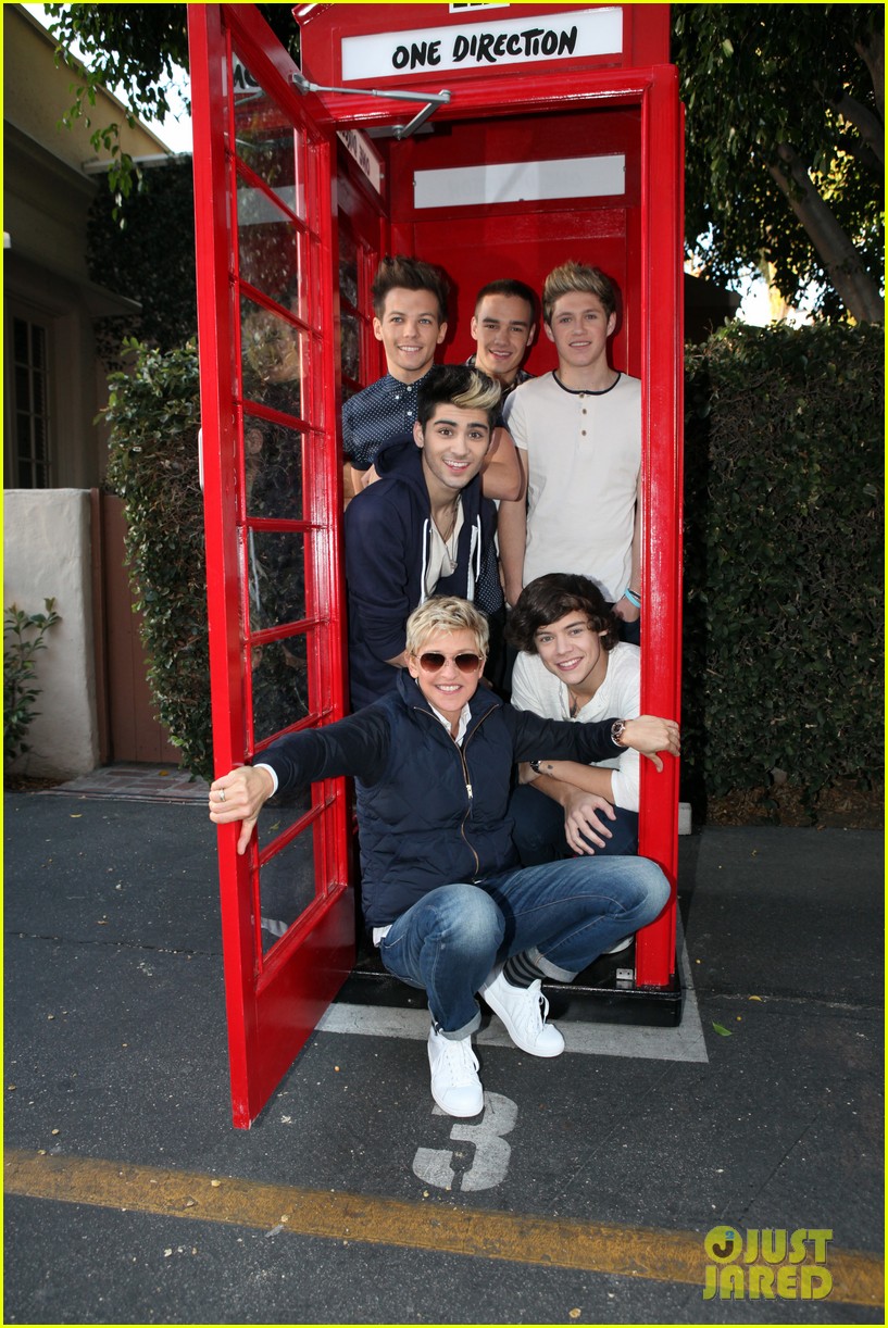 One Direction Visits 'The Ellen DeGeneres Show'!: Photo 2756300 | Ellen ...