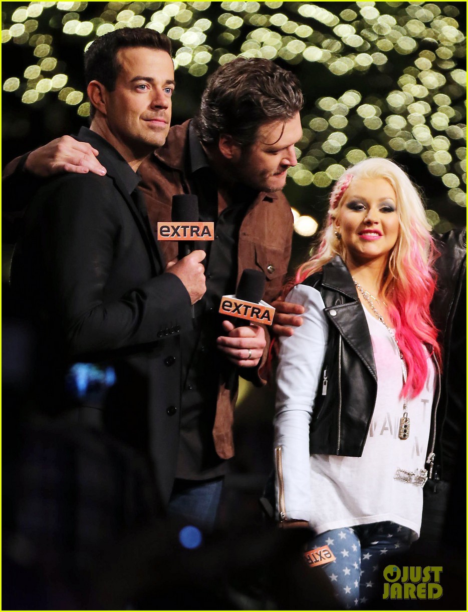 Christina Aguilera: 'The Voice' at The Grove!: Photo 2751806 | Adam ...