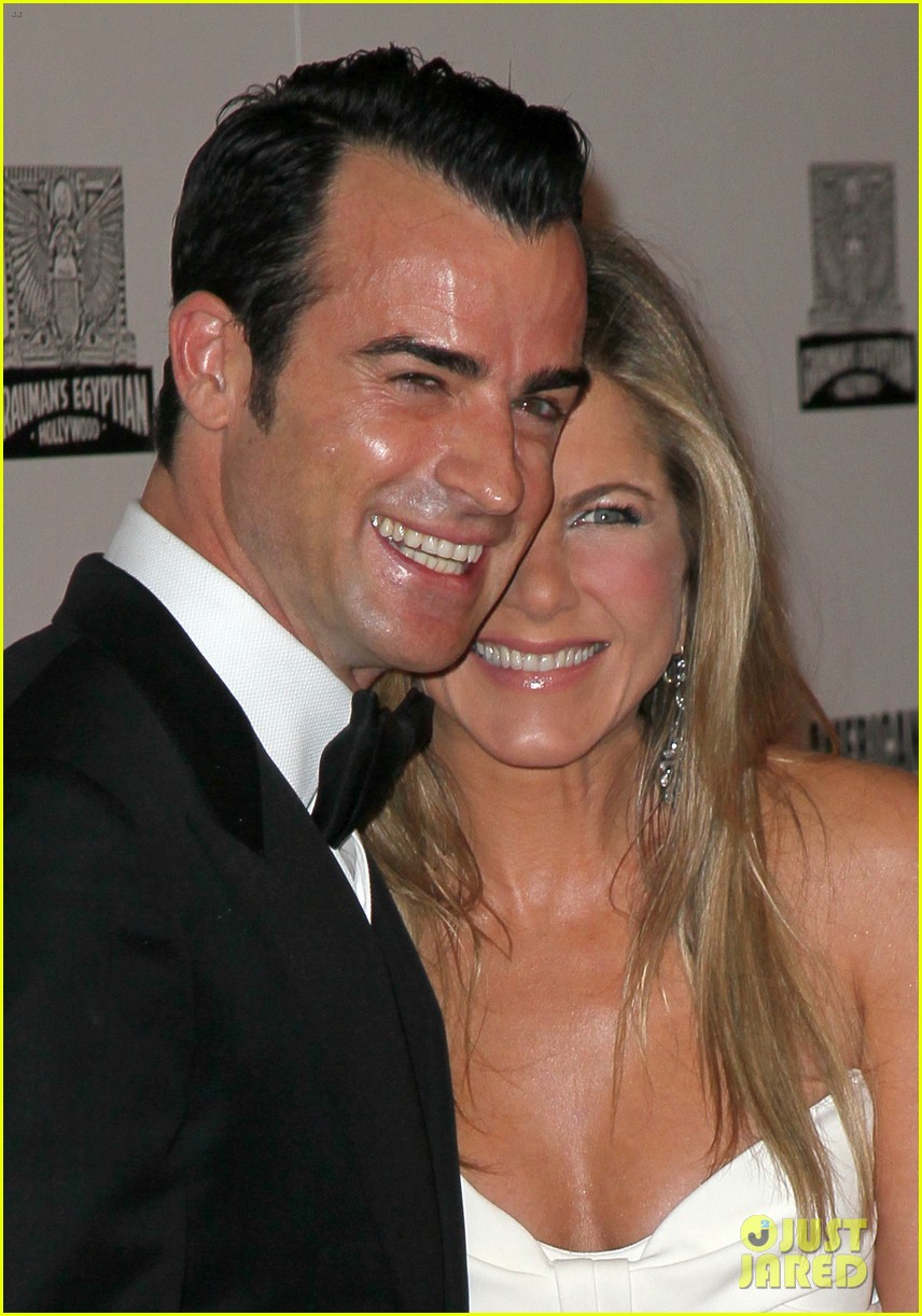 Jennifer Aniston & Justin Theroux: American Cinematheque Award Gala ...