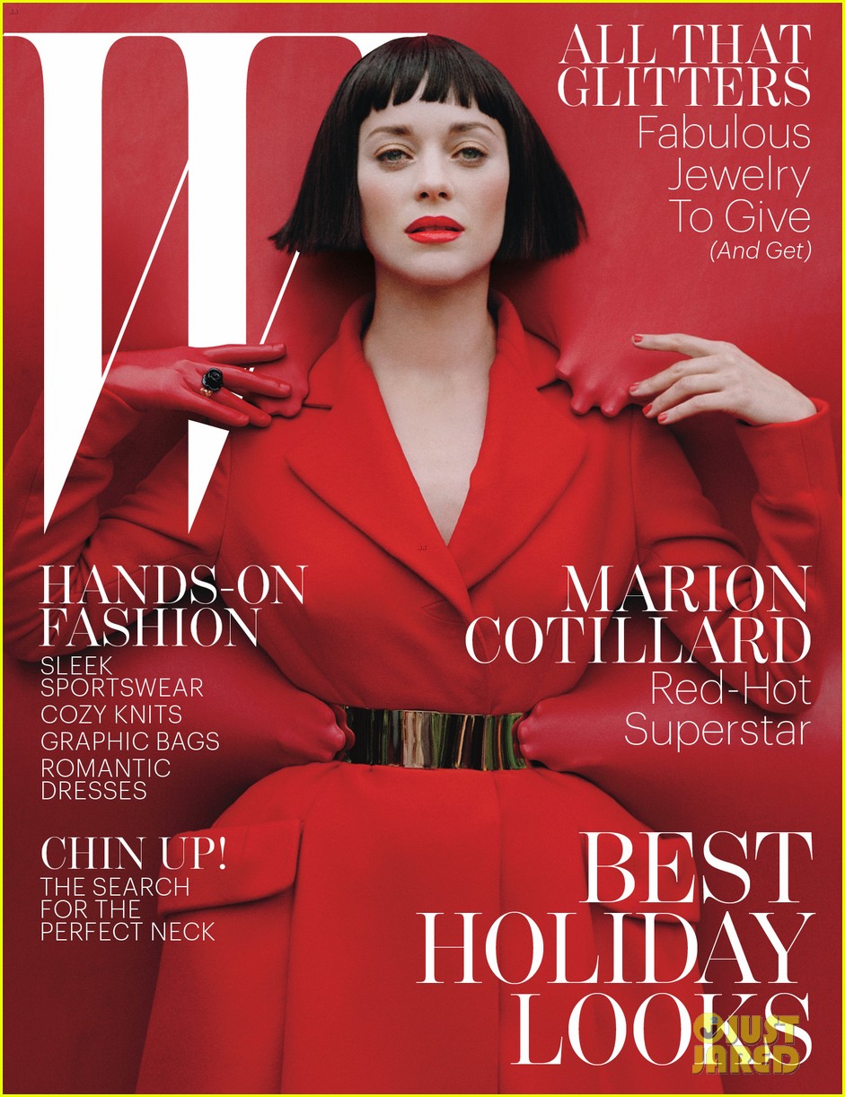 Marion Cotillard Covers 'W' Magazine December 2012: Photo 2757703 ...