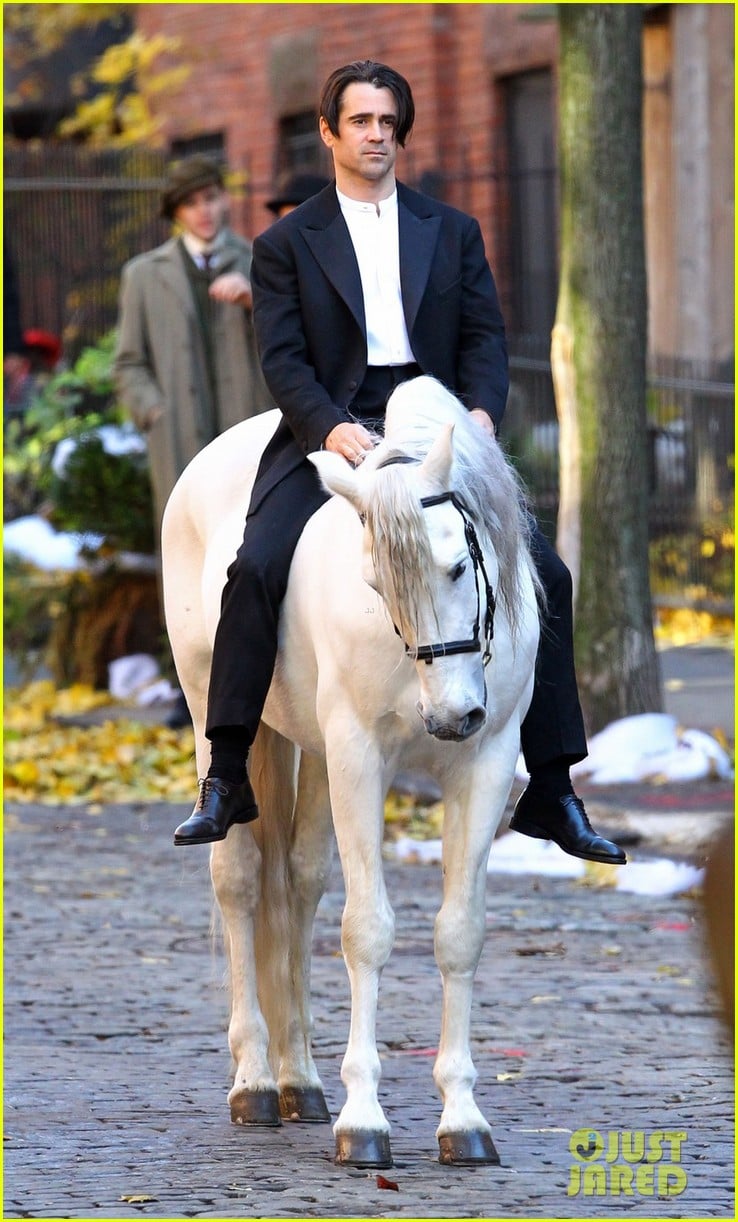 Colin Farrell Saddles Up For 'Winter's Tale'!: Photo 2762736 | Colin ...