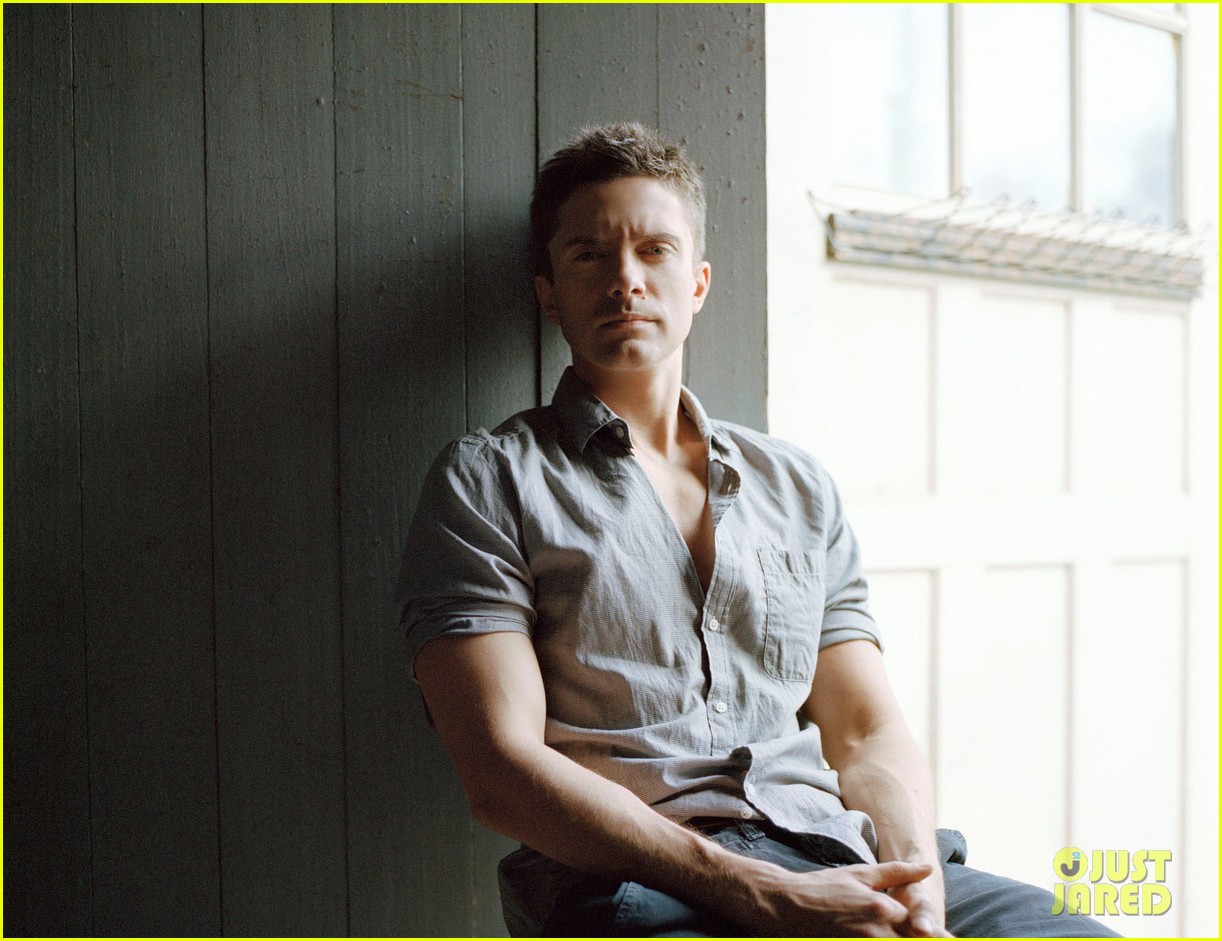 Topher Grace: Patriotic 'Corduroy' Magazine Feature!: Photo 2751965 ...