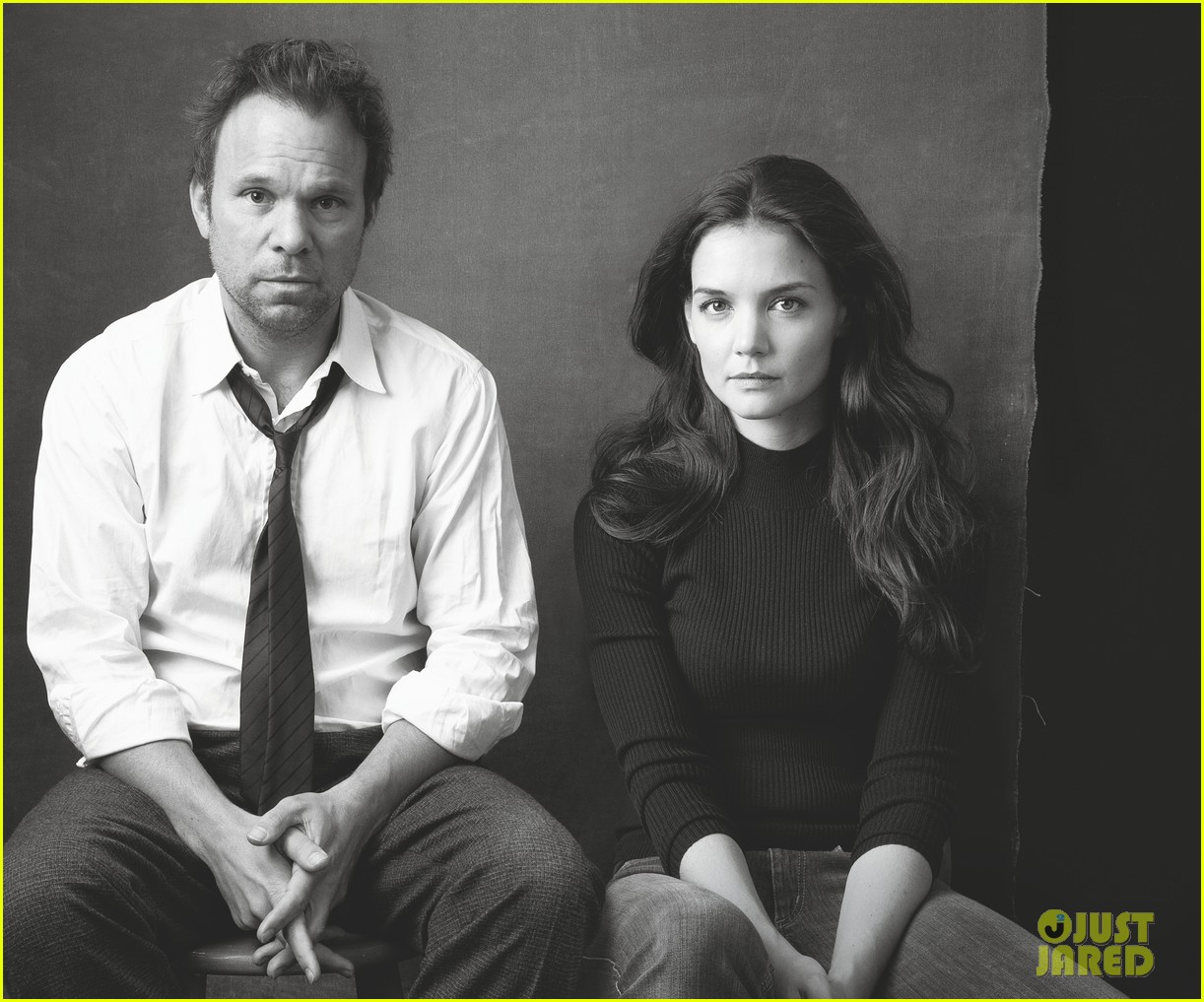 Katie Holmes: 'Dead Accounts' Vogue Feature with Norbert Leo Butz ...