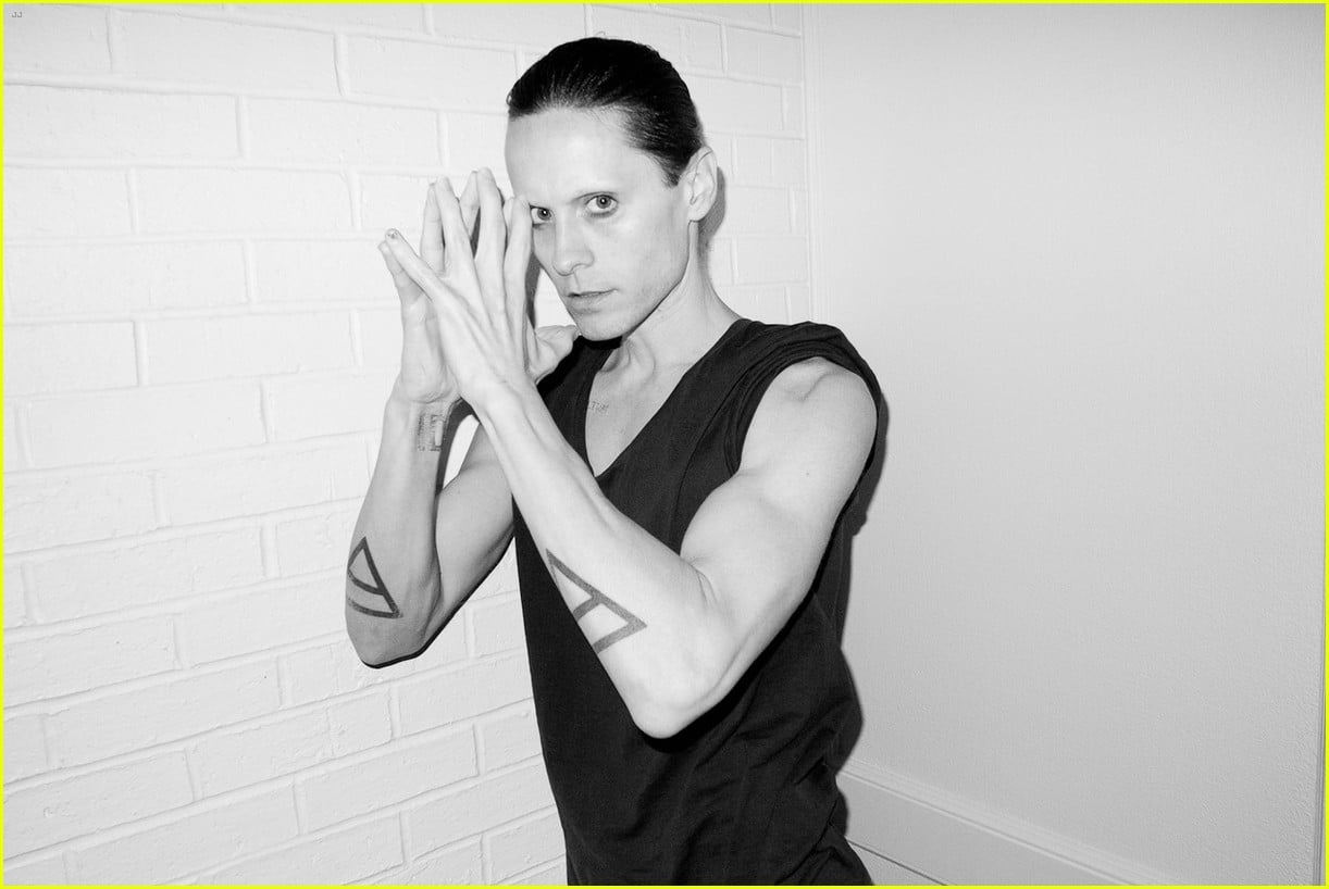 Jared Leto Reveals Weight Loss Shirtless for Terry Richardson: Photo ...